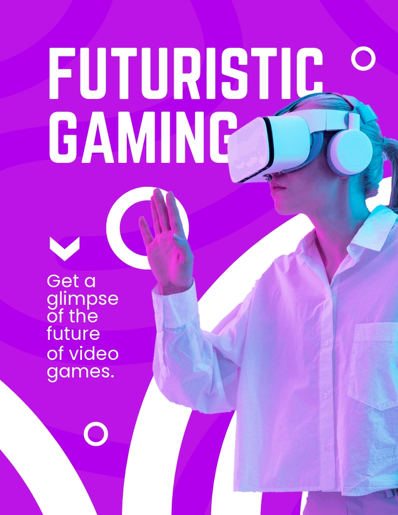 Gaming Concept Flyer Template Download In Word Google Docs 
