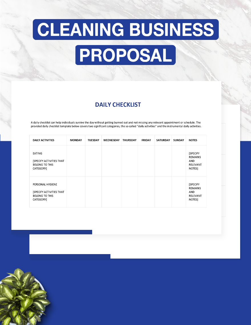 Free Daily Checklist Template Google Docs Word Apple Pages Template