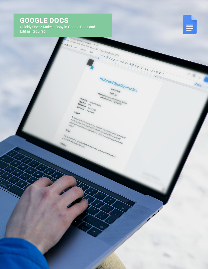 HR Standard Operating Procedure Template Download In Word Google 