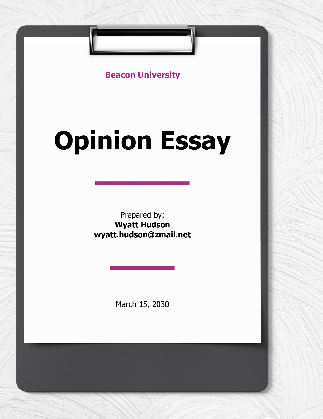Opinion Essay Template Download In Word Google Docs Template