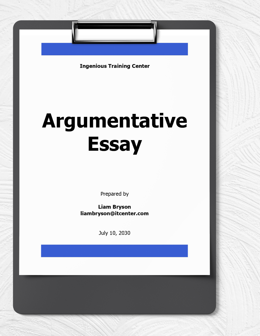 Argumentative Essay Writing Template Download In Word Google Docs 