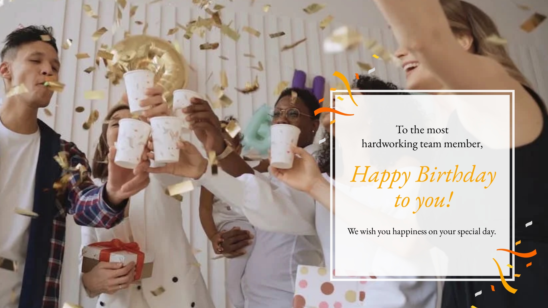 Free Birthday Invitation Video Template Template