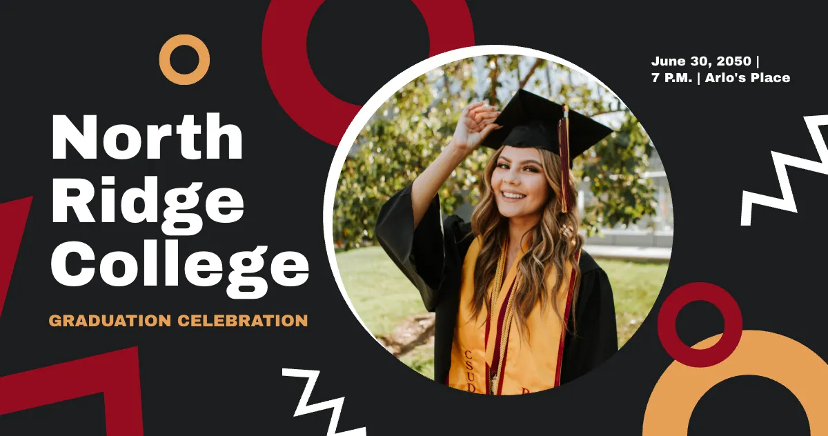 Graduation Post Template