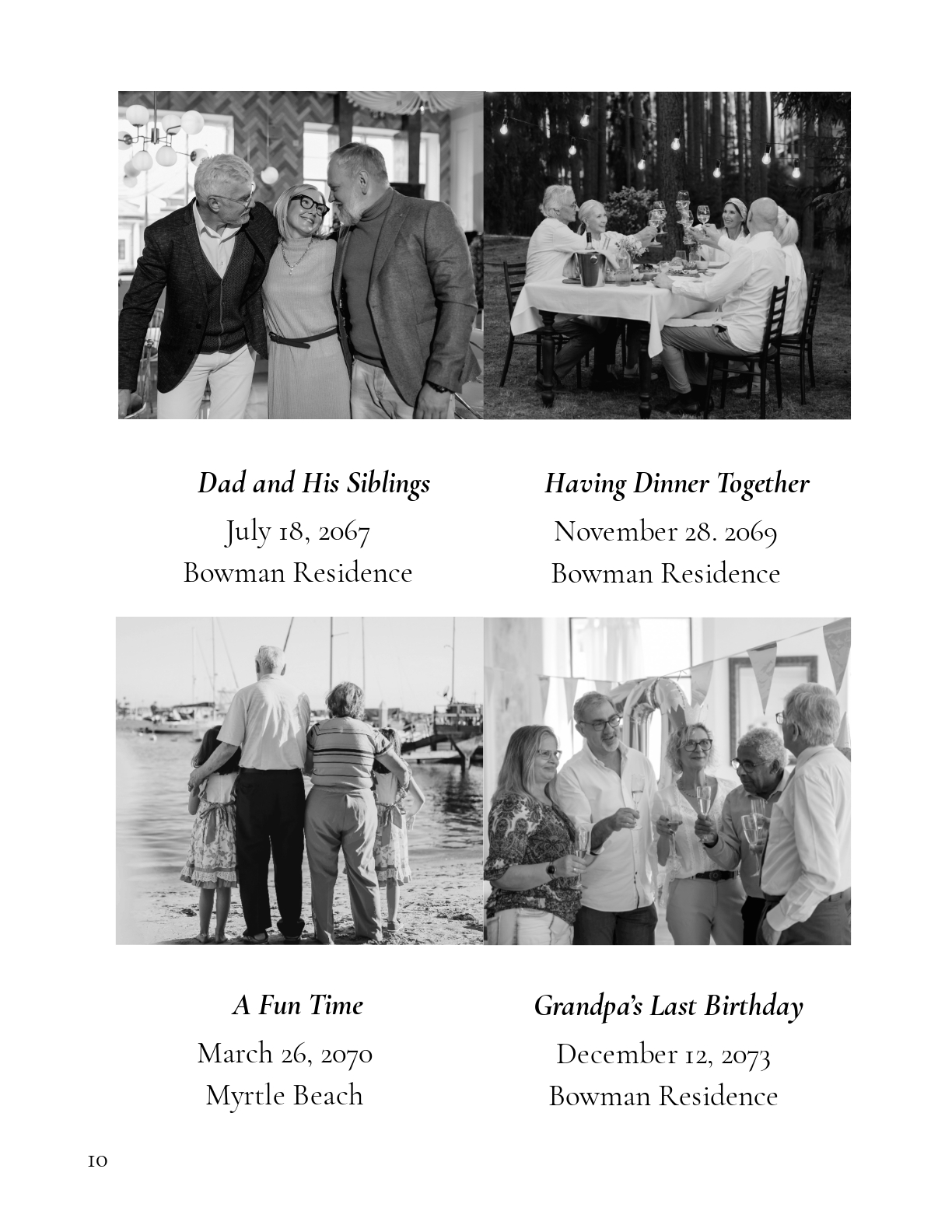 Free Family History Photo Book Template - Download in Word, PSD, Apple ...