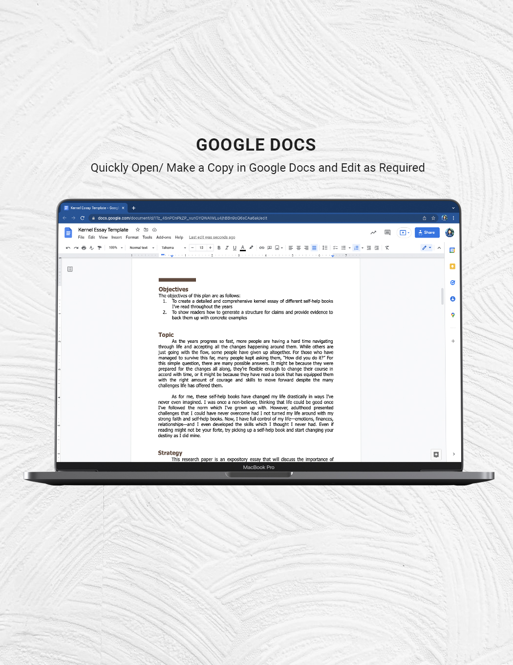 Kernel Essay Template Google Docs Word Template Kernel Essay Template Google Docs Word Template
