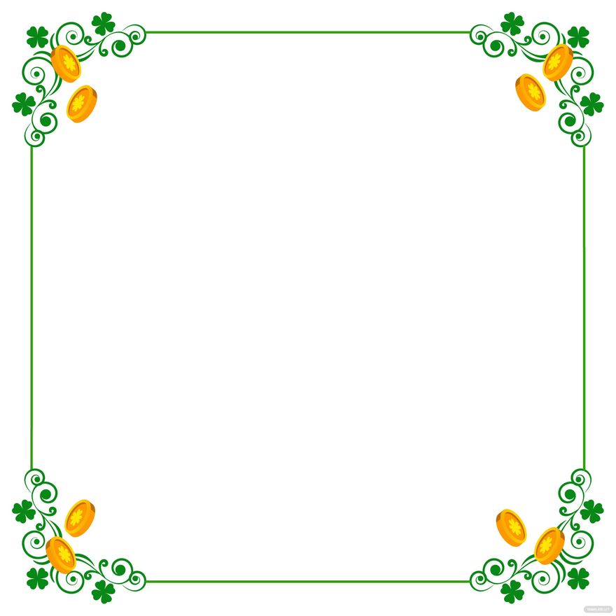 Free St. Patrick's Day Border Vector - Download in Illustrator, PSD ...