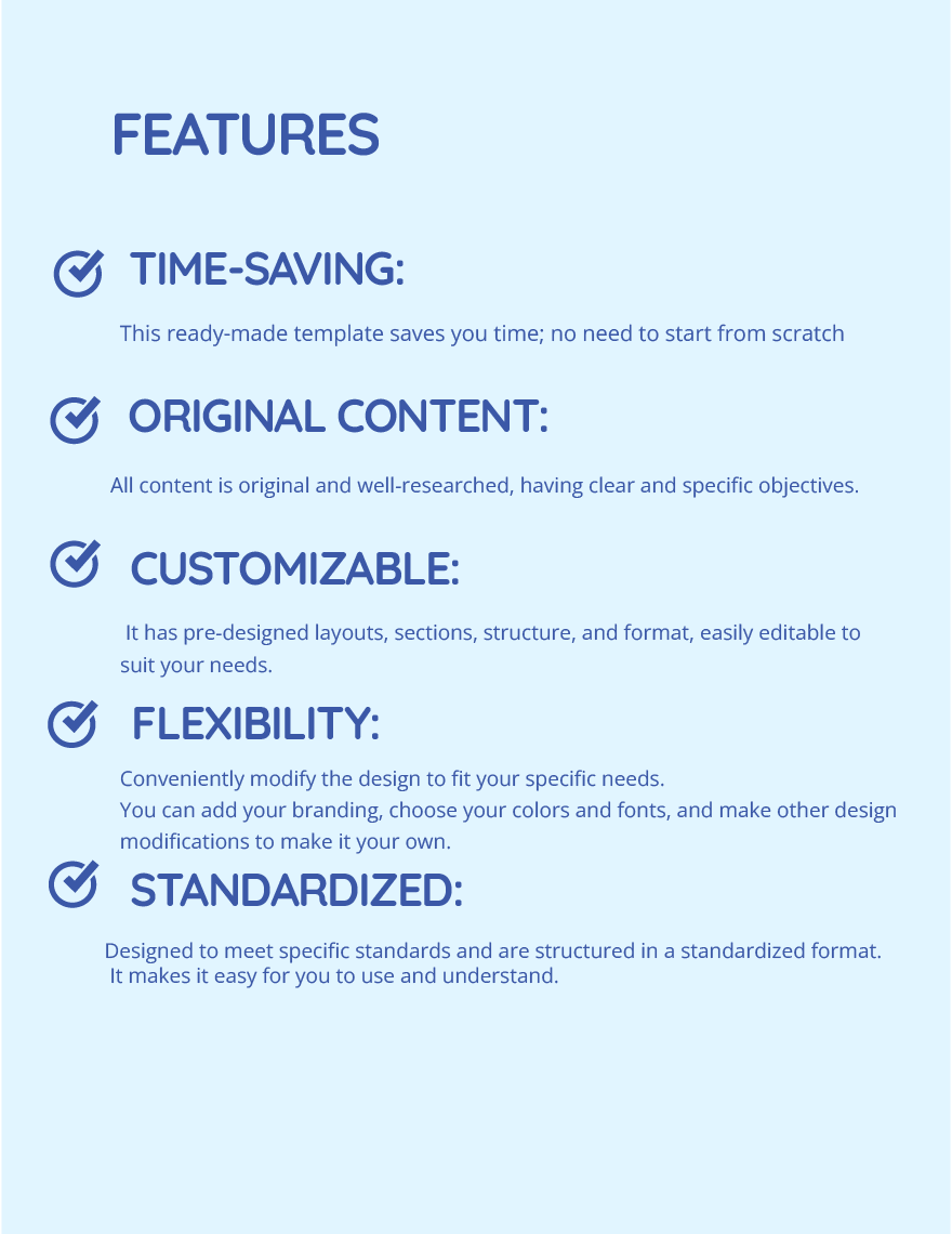 Work Instruction Manual Template - Word, Google Docs | Template.net
