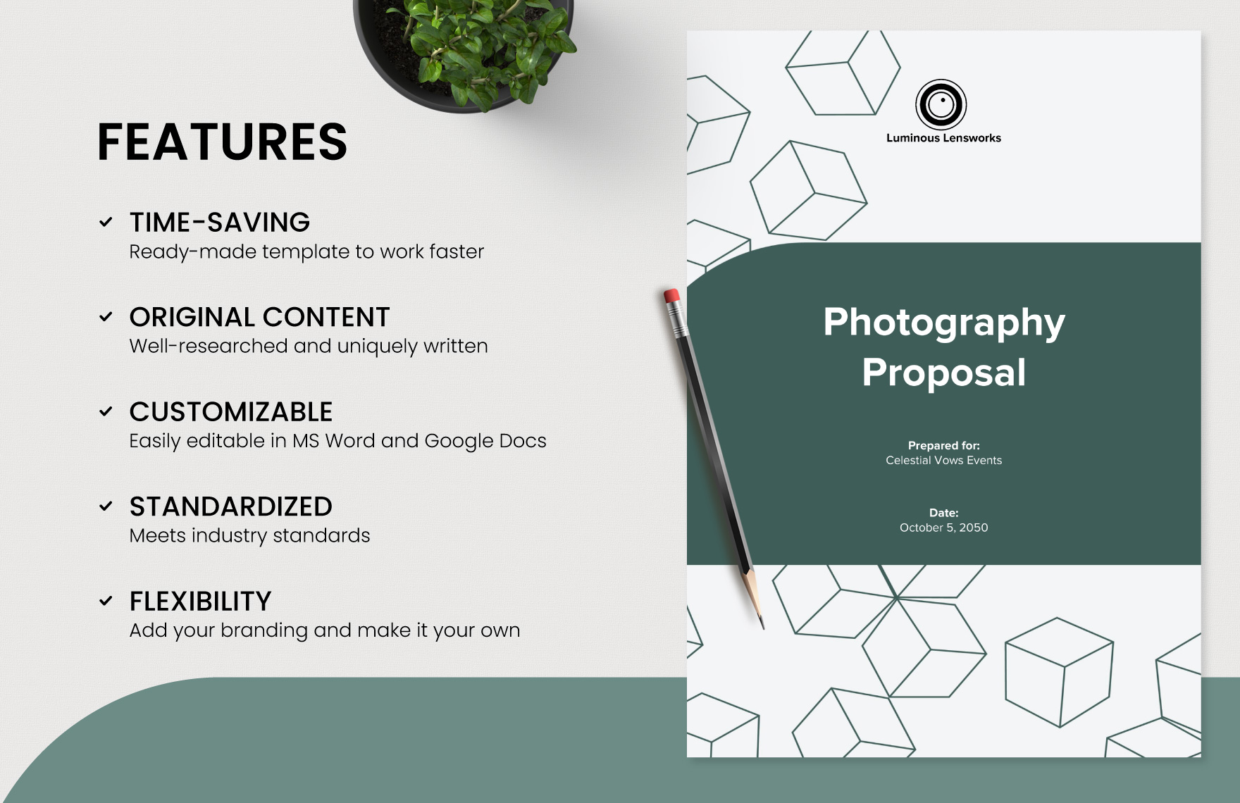 Photography Proposal Template - Download in Word, Google Docs, PDF ...