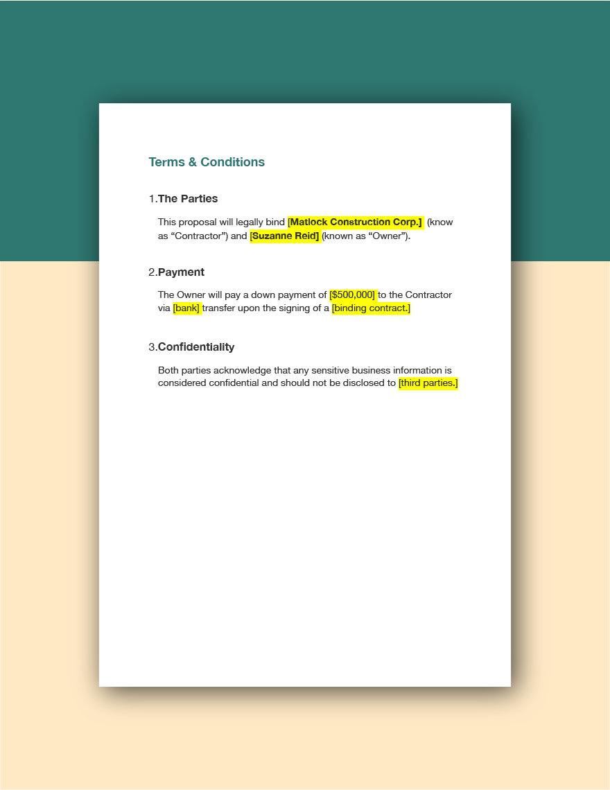 Proposal Outline Template - Download in Word, Google Docs, Apple Pages ...