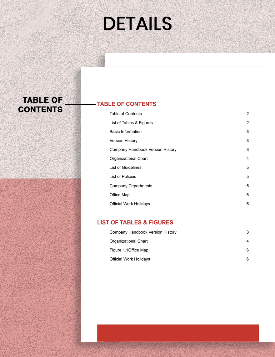 Company Handbook Template - Google Docs, Word | Template.net