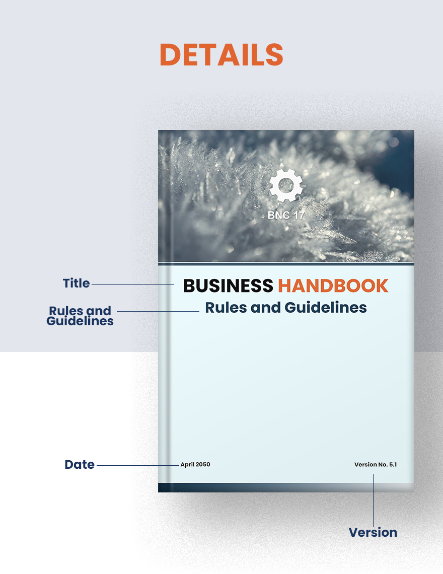 Business Handbook Template - Download in Word, Google Docs | Template.net