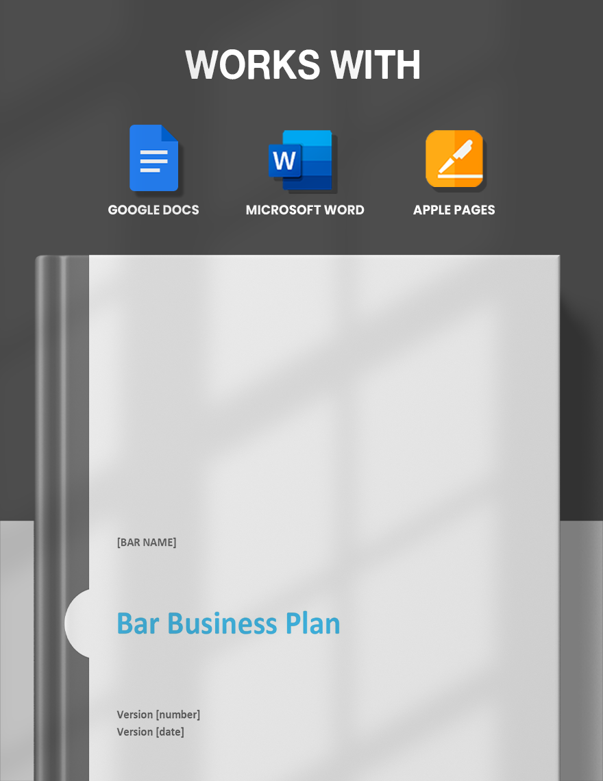 Bar Business Plan Template - Google Docs, Word, Apple Pages | Template.net