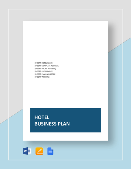 15+ Hotel Business Plan Samples - PDF, Word