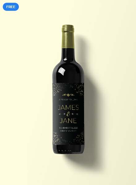 Sample Wine Label Template - Edit Online & Download Example | Template.net