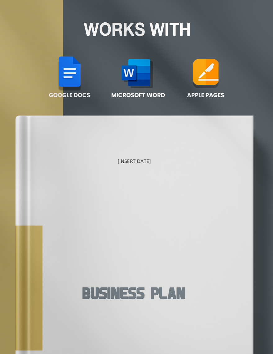 Simple Business Plan Template - Google Docs, Word, Apple Pages ...