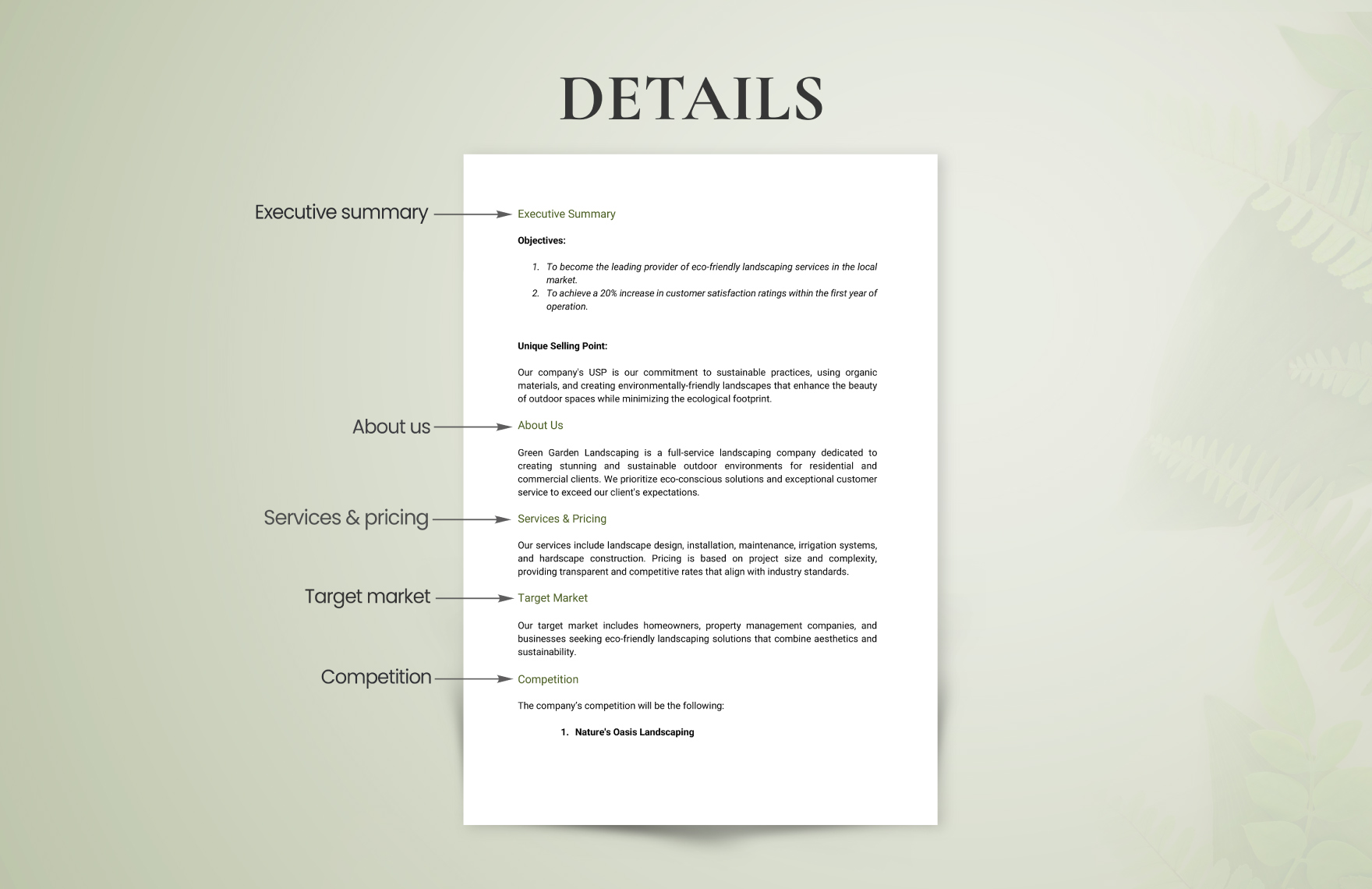 Simple Business Plan Template - Download in Word, Google Docs, PDF ...