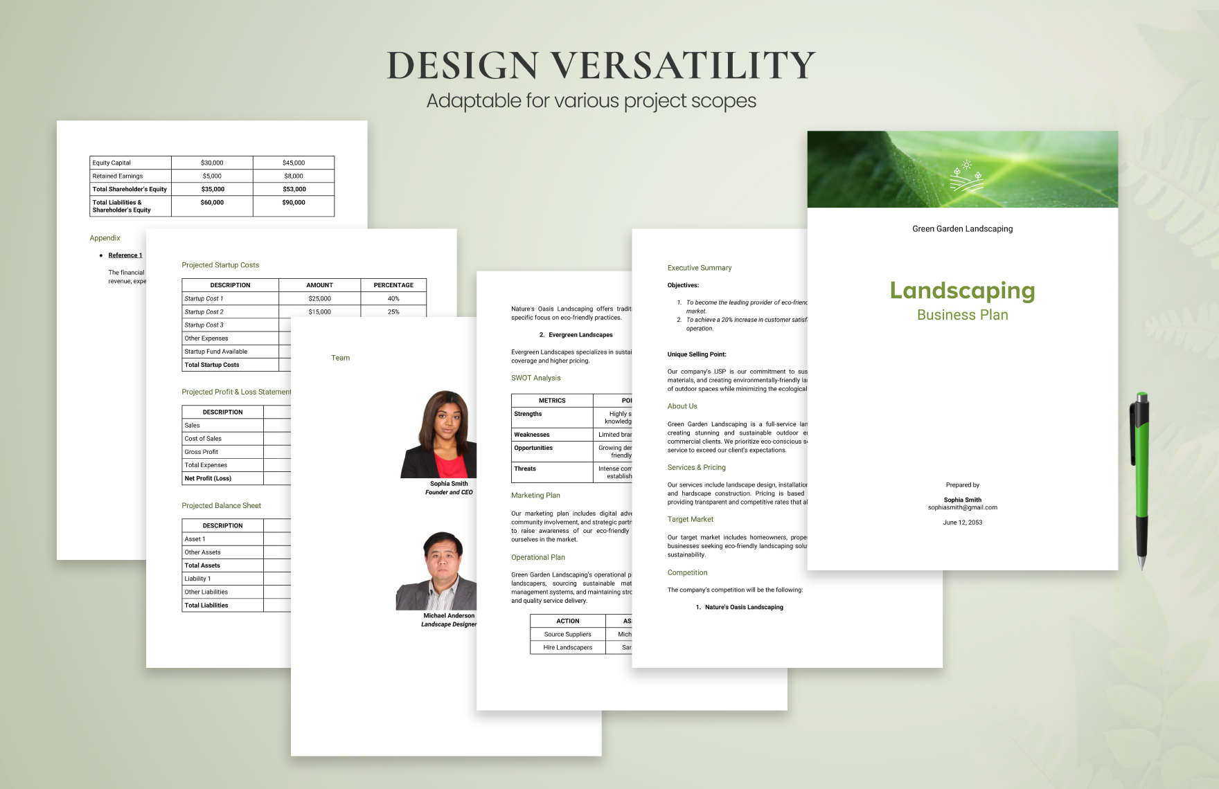 Simple Business Plan Template - Download in Word, Google Docs, PDF ...