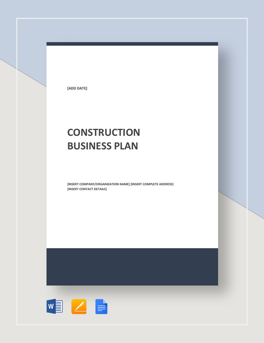 Free Sample Construction Phase Plan Template - Google Docs, Word ...