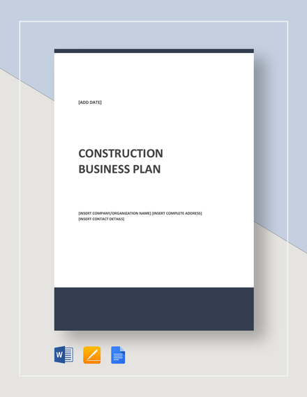 10+ Free Construction Management Plan Templates