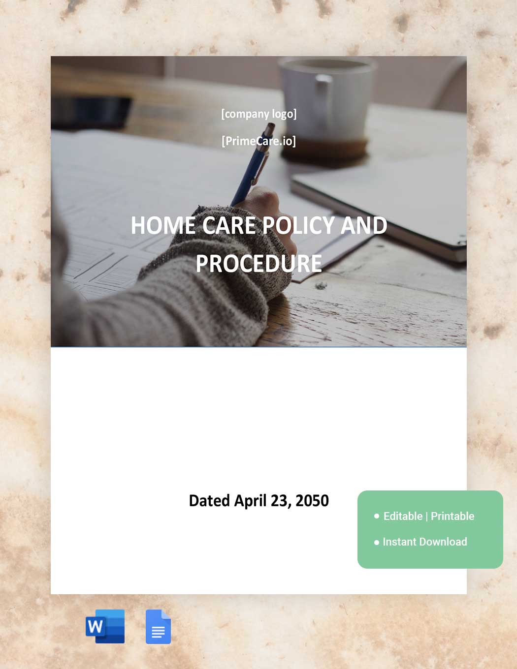 FREE Home Care Word Template Download Template FREE Home Care Word Template Download Template
