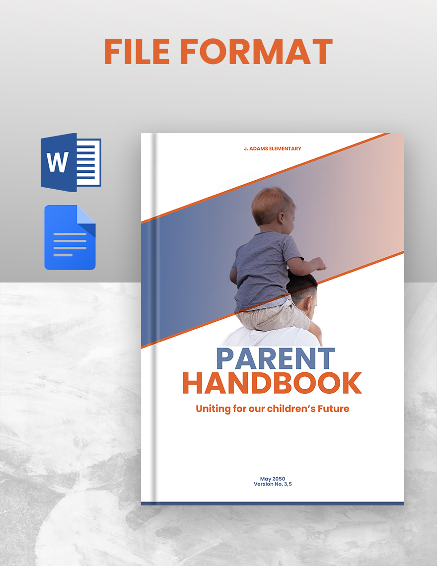 Parent Handbook Template - Google Docs, Word | Template.net