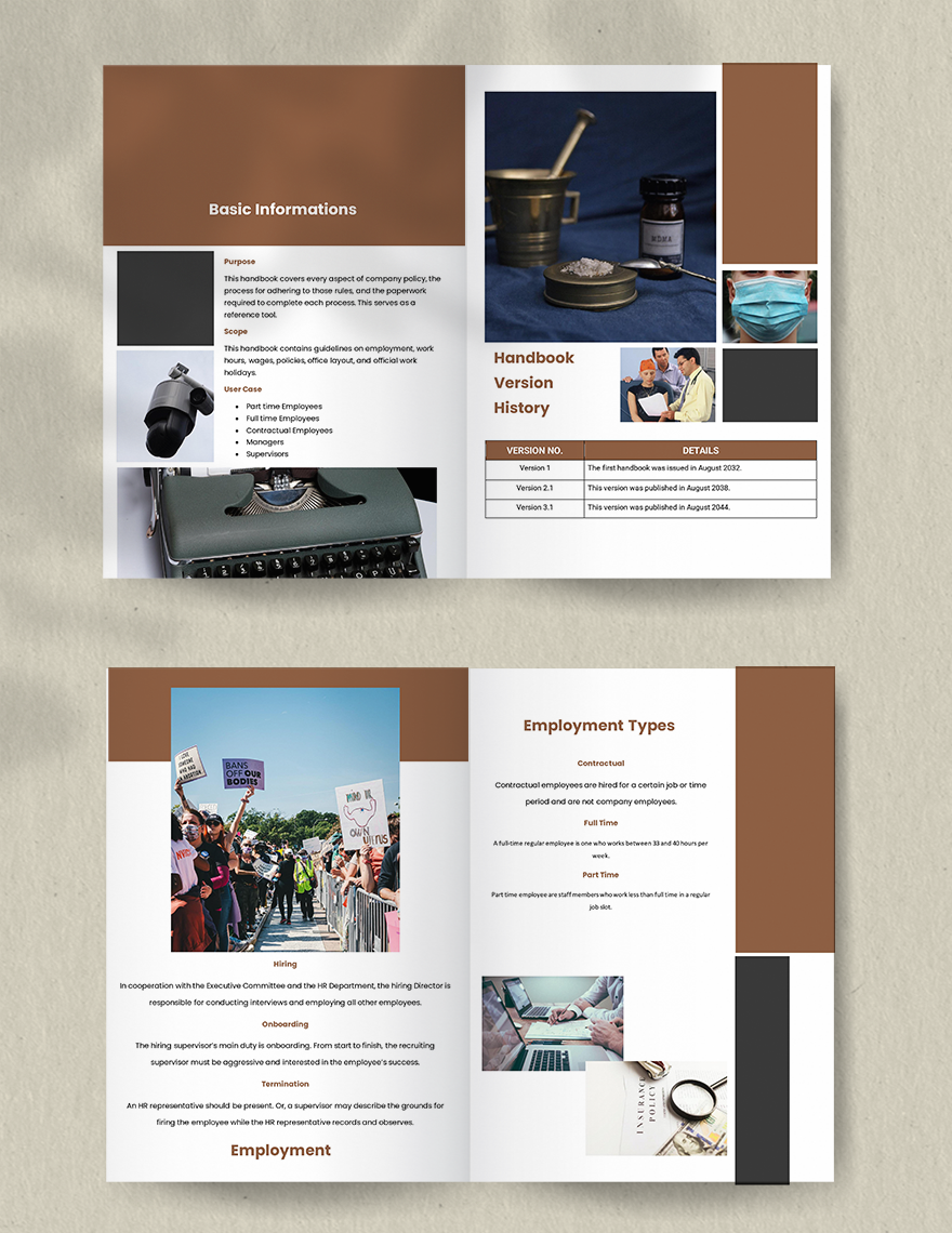 Policy and Procedure Handbook Template - Word, Google Docs | Template.net