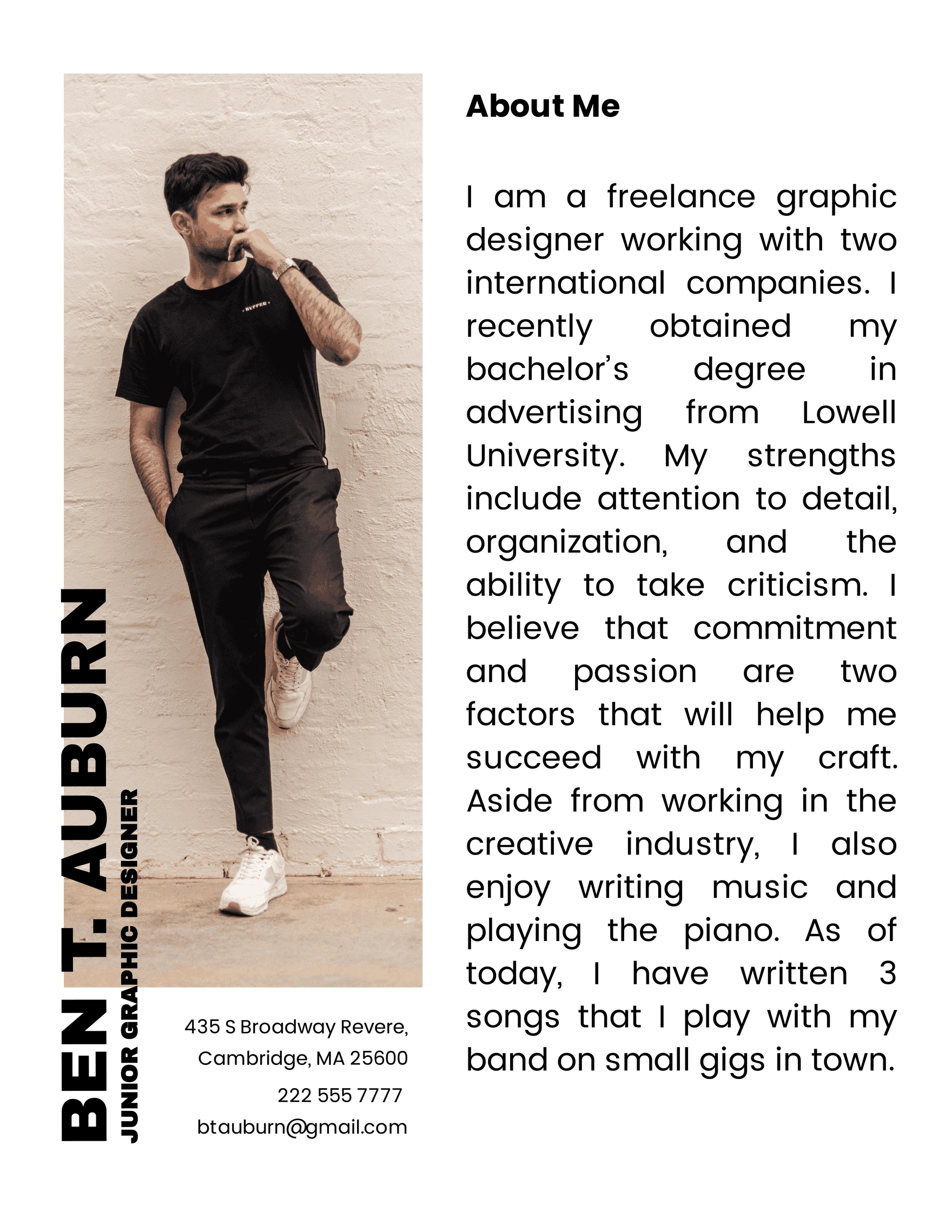 FREE Self Introduction Word Template Download Template