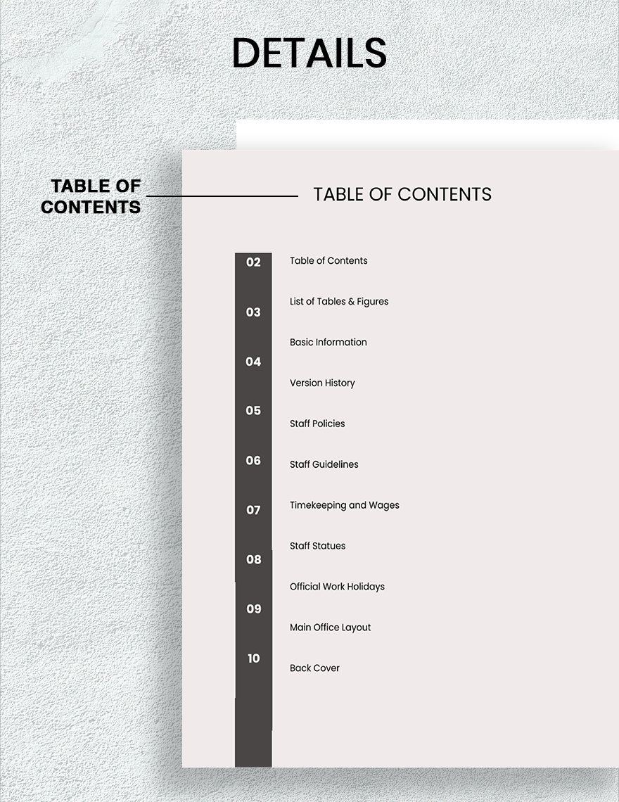 Staff Handbook Template - Google Docs, Word | Template.net