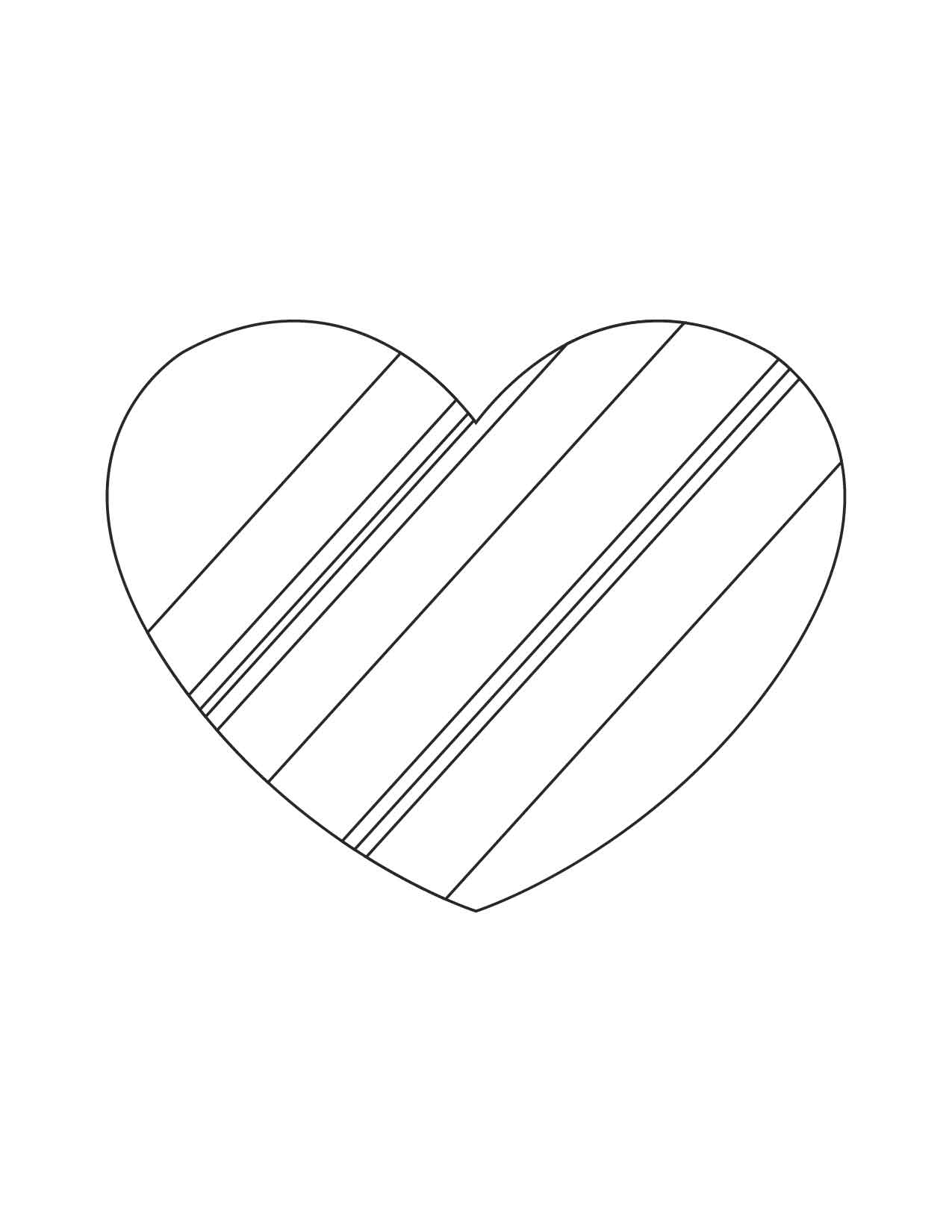 Transparent Heart Outline