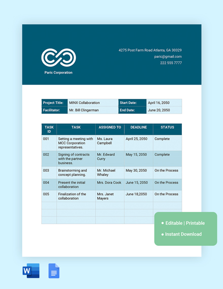 Onenote Action Item Template - Download in Word, Google Docs | Template.net