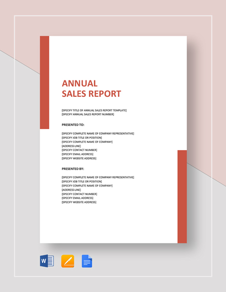 30+ Sales Report Templates - PDF, Excel, Word