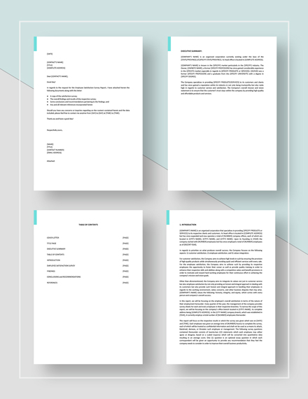 Professional Report Template Google Docs Word Template