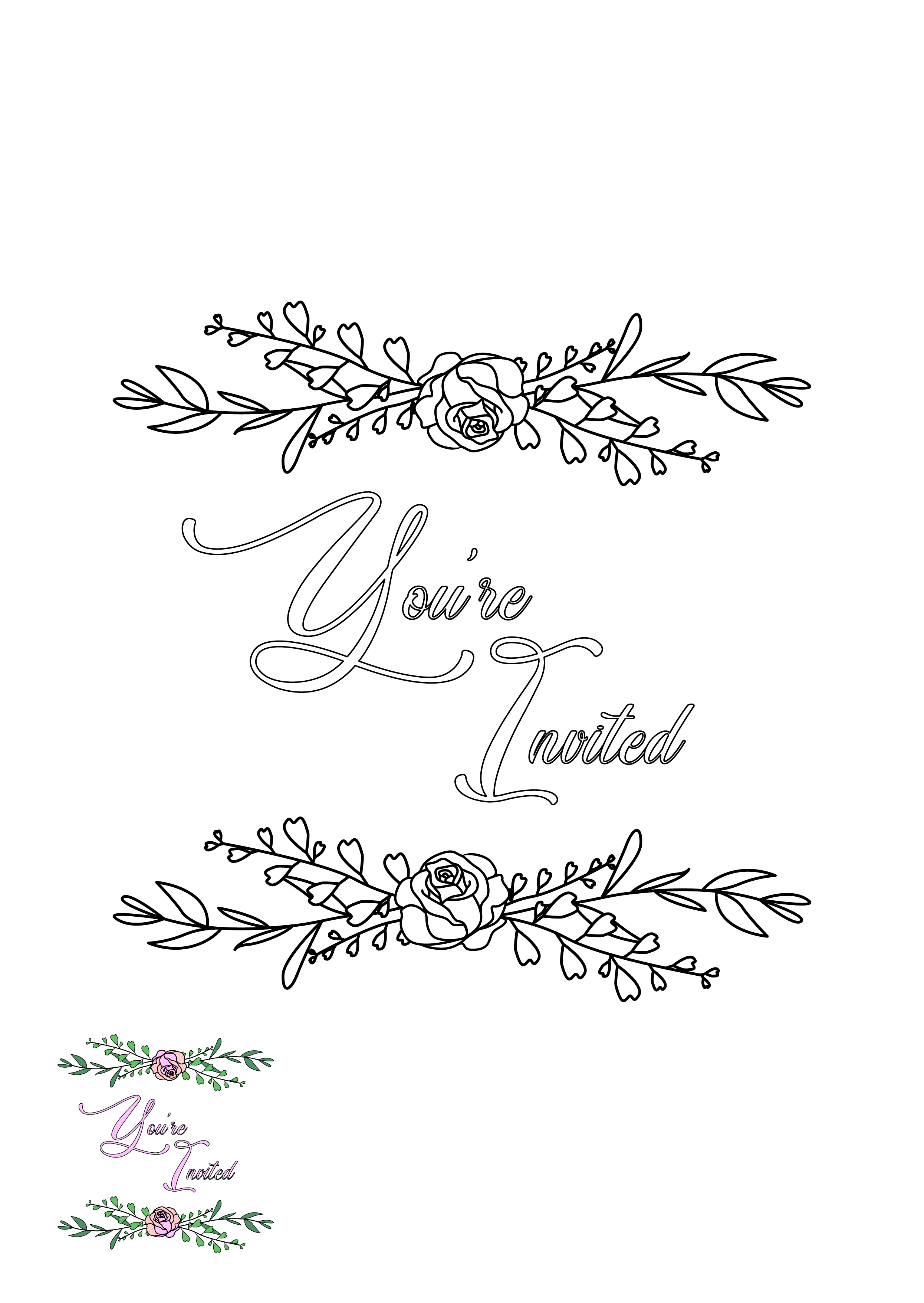 Sympathy Coloring Pages