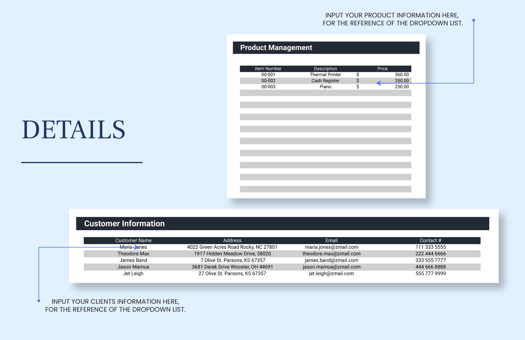 Commercial Rental Invoice Template - Download in Word, Google Docs ...