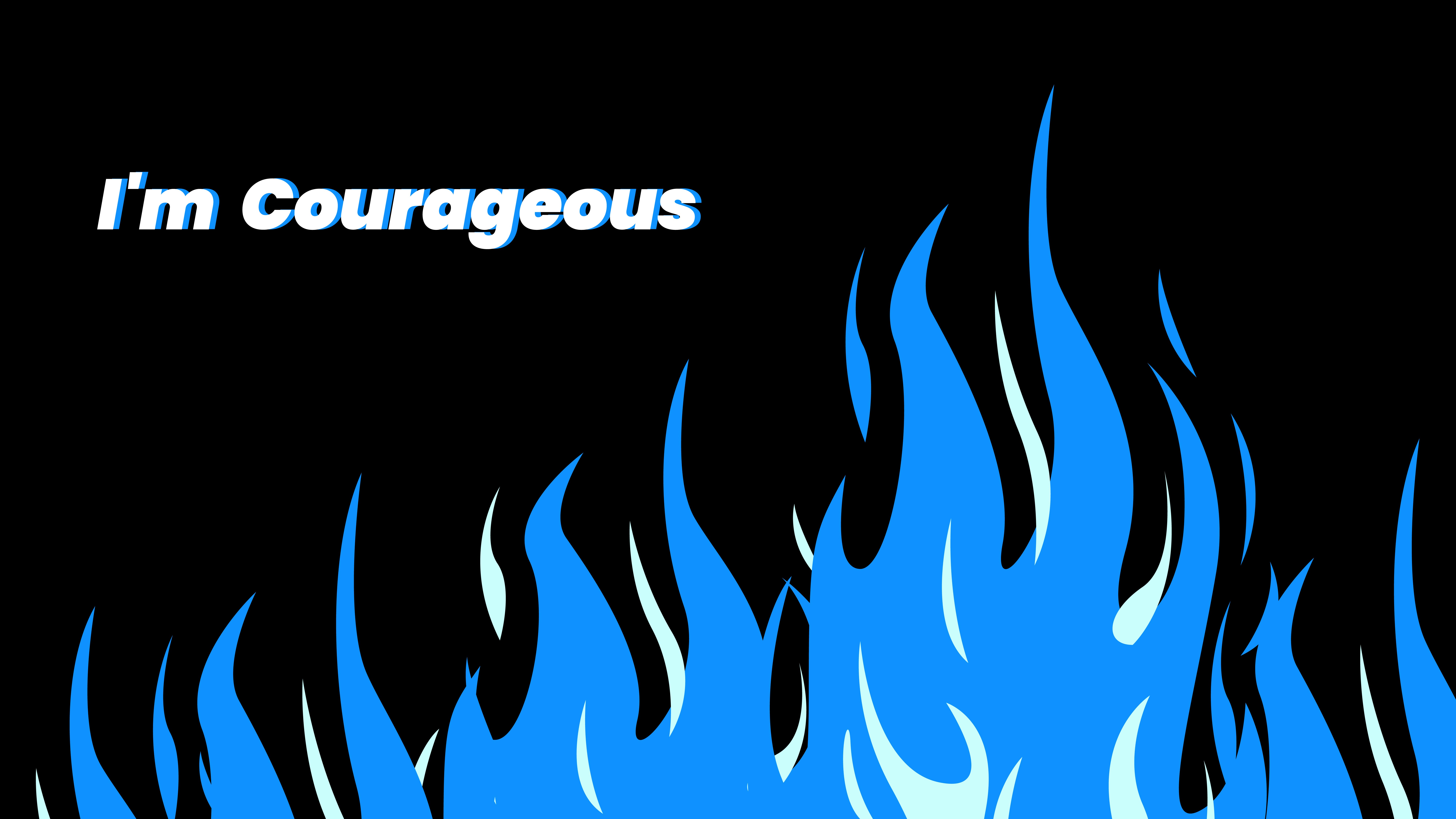 Blue Flames Wallpaper