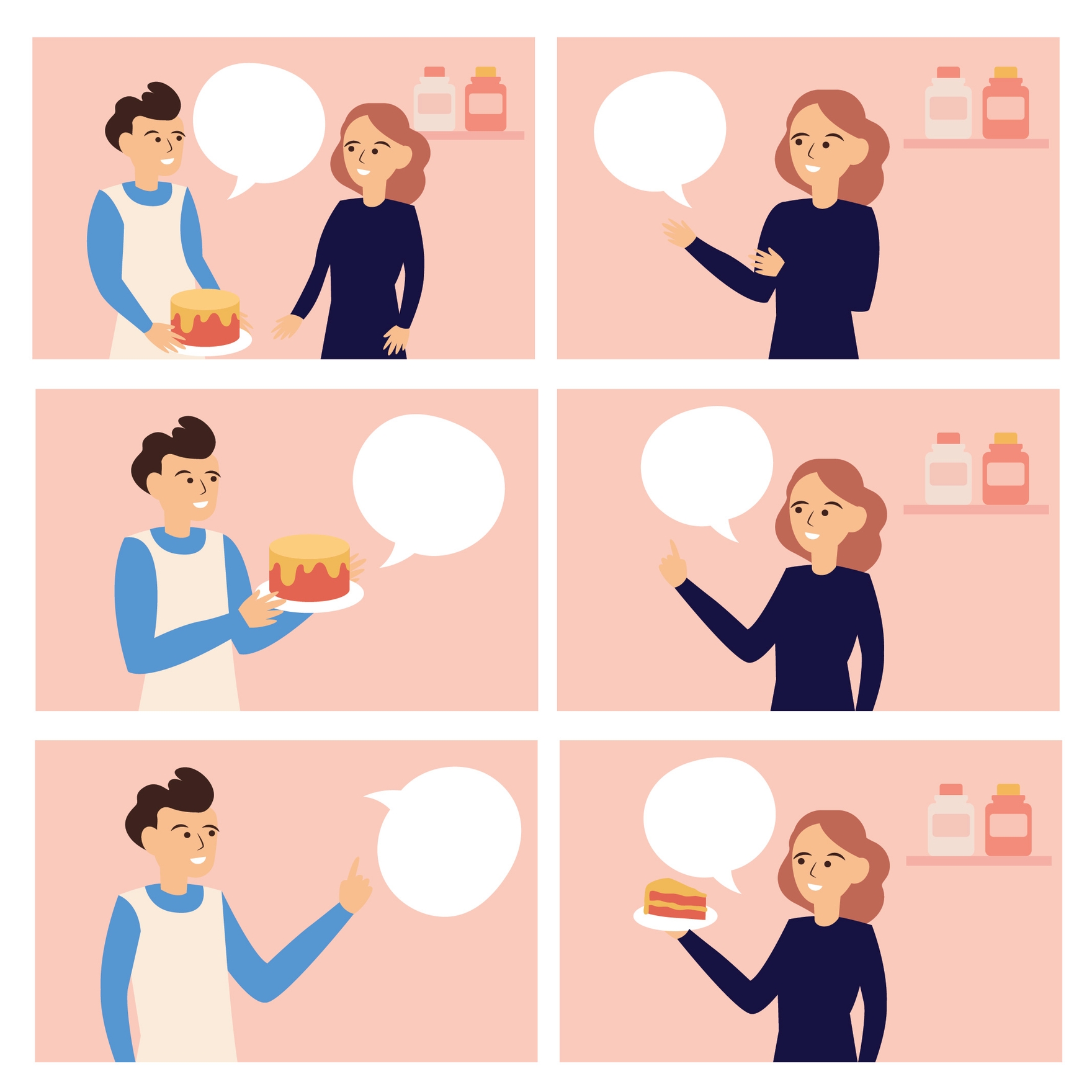 Free Cartoon Comic Strip Template Download In Illustrator EPS SVG 
