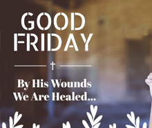 Free A4 Good Friday Poster Template in Adobe Photoshop | Template.net