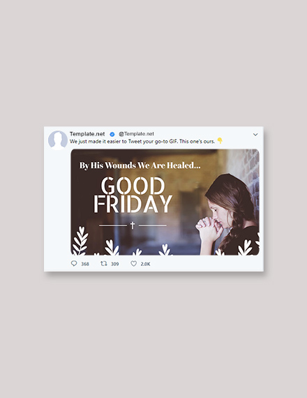 FREE Good Friday Facebook Post Template - PSD | Template.net