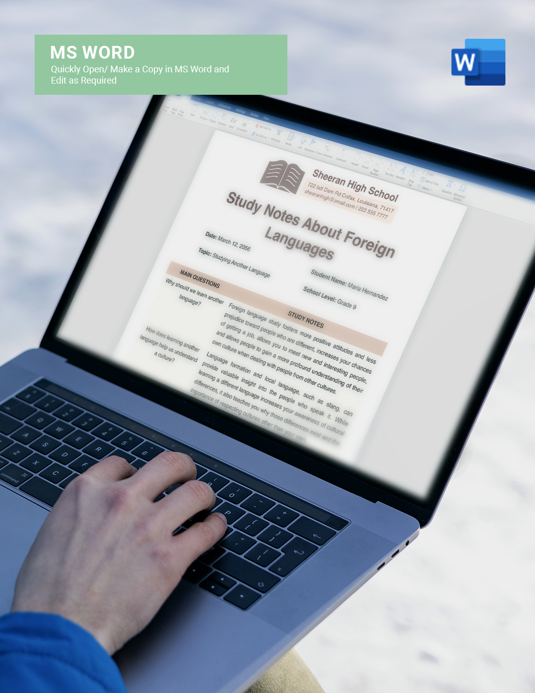 Free Blank Note Taking Template - Google Docs, Word, Apple Pages ...