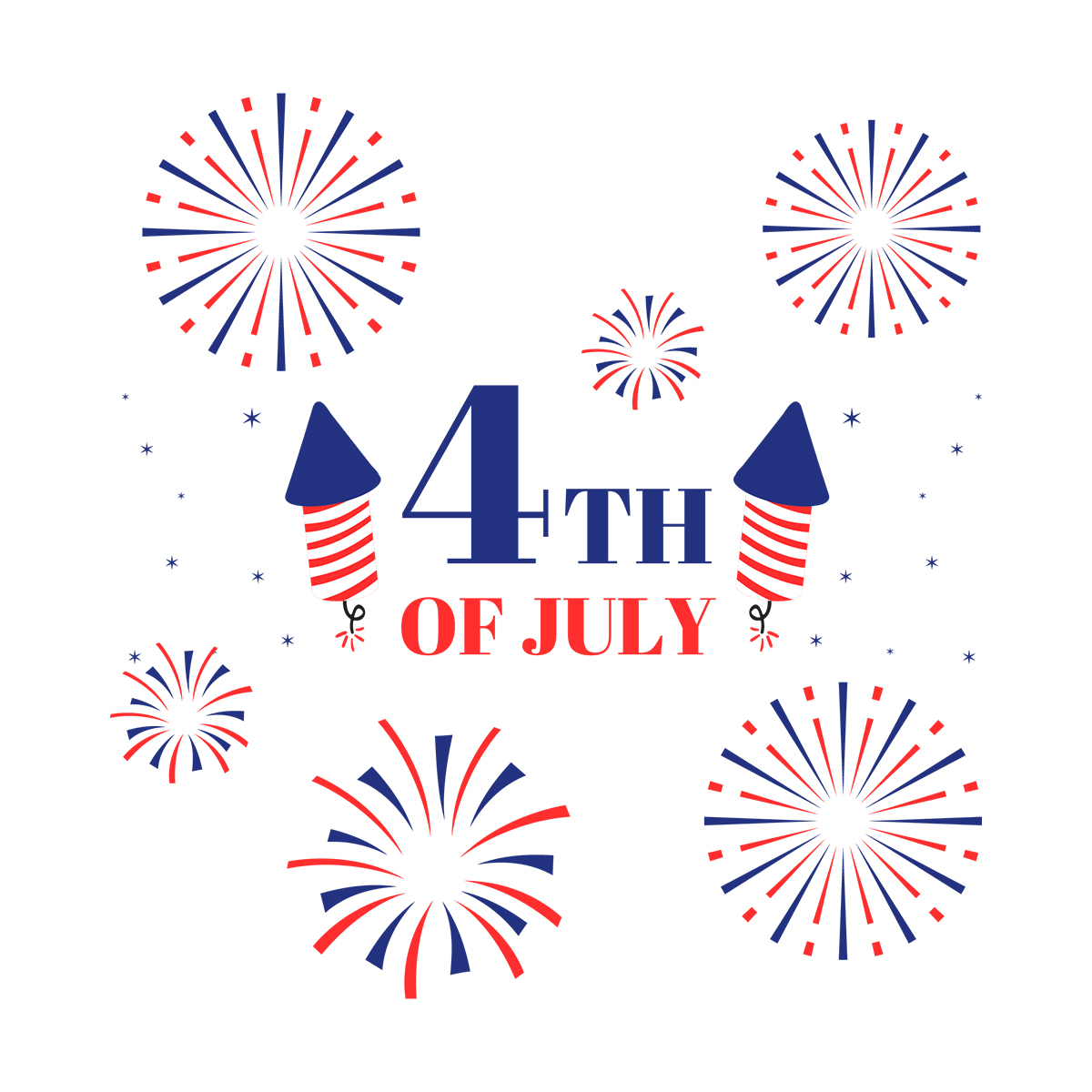 Free 4th Of July Clipart - Download in Illustrator, EPS, SVG, JPG, PNG ...