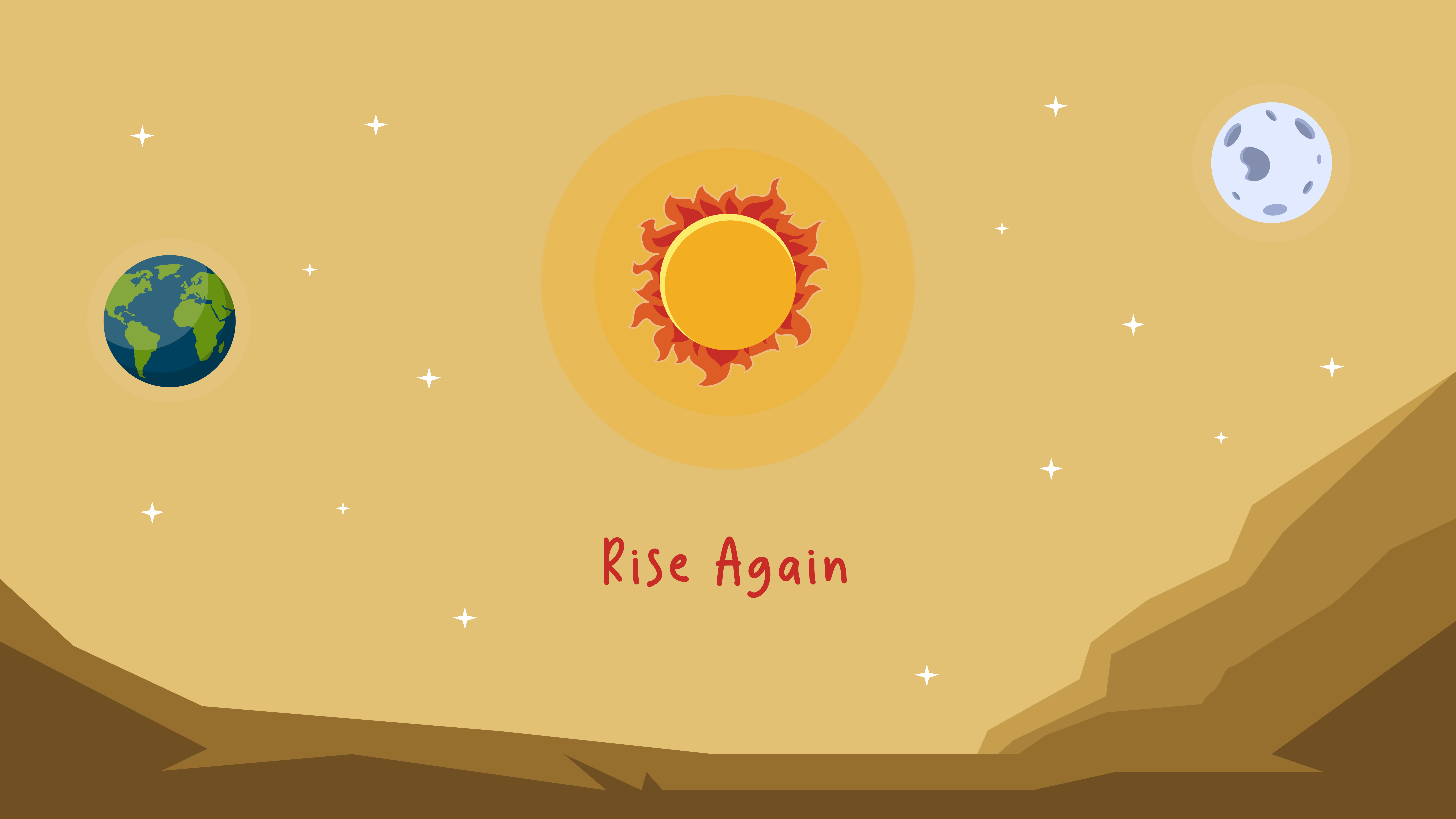 Free Sunflower With Sun Wallpaper - Download in Illustrator, EPS, SVG ...