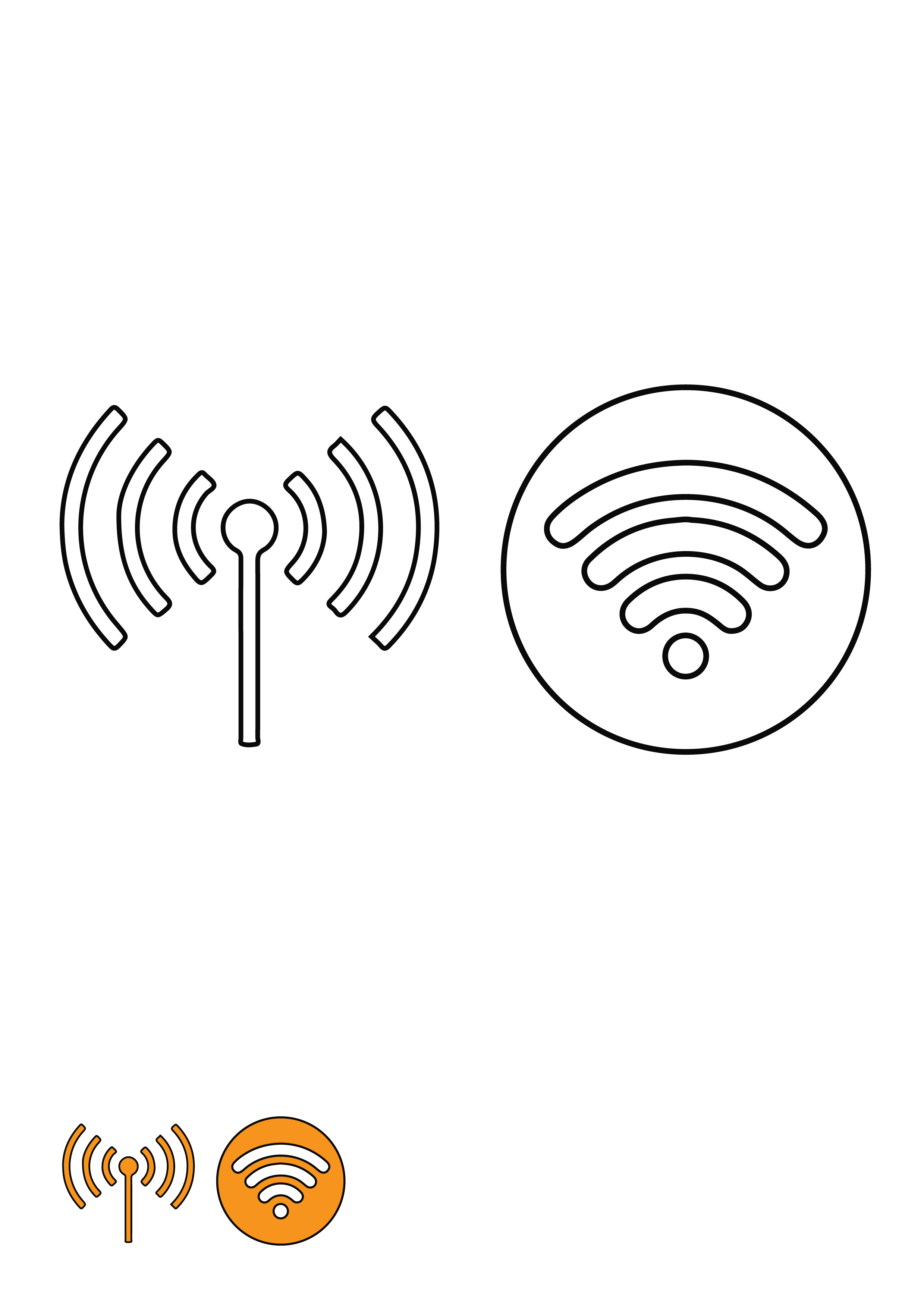 Wifi Password coloring page Template - Edit Online & Download Example ...