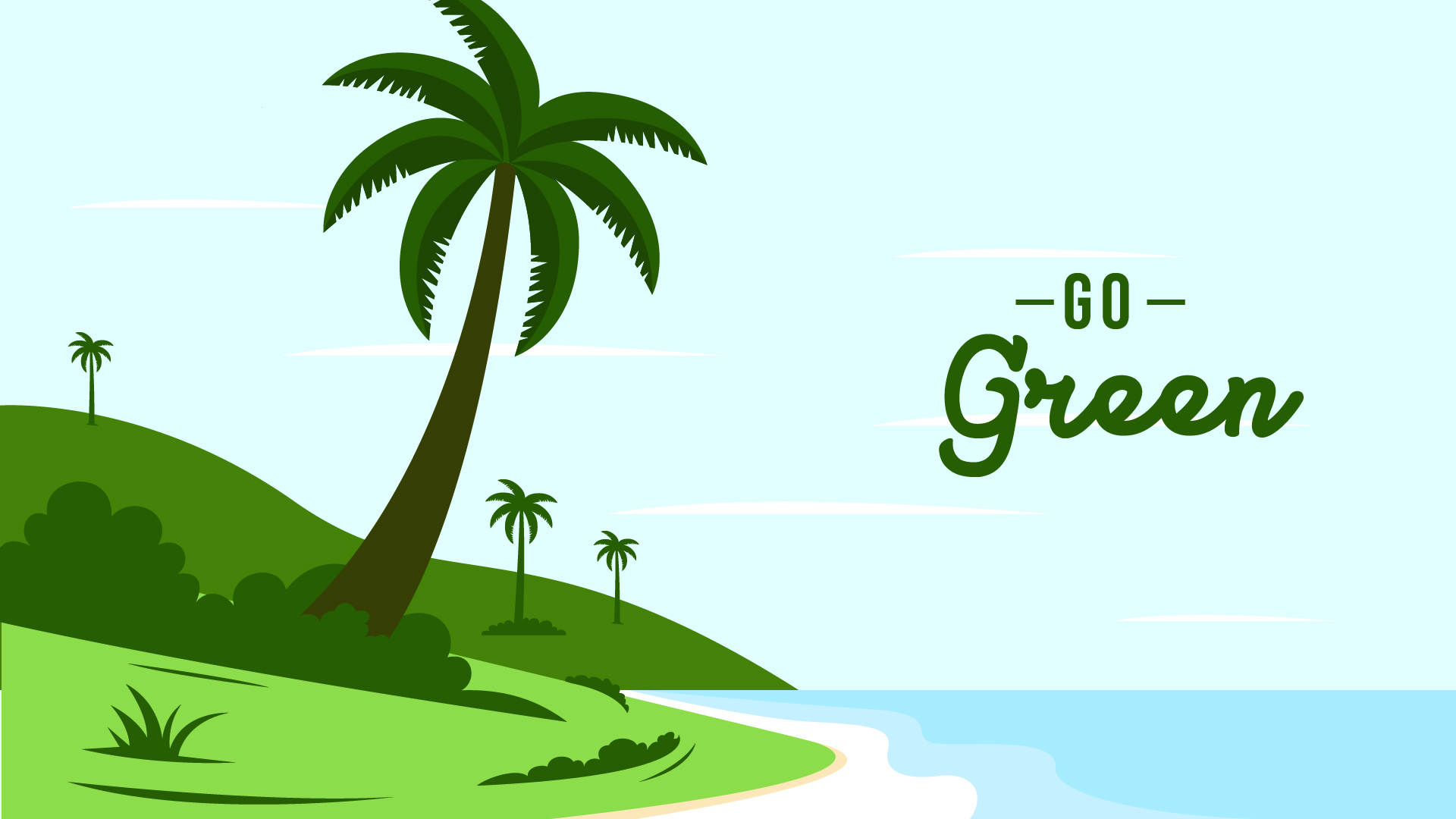 Think Green Wallpaper
