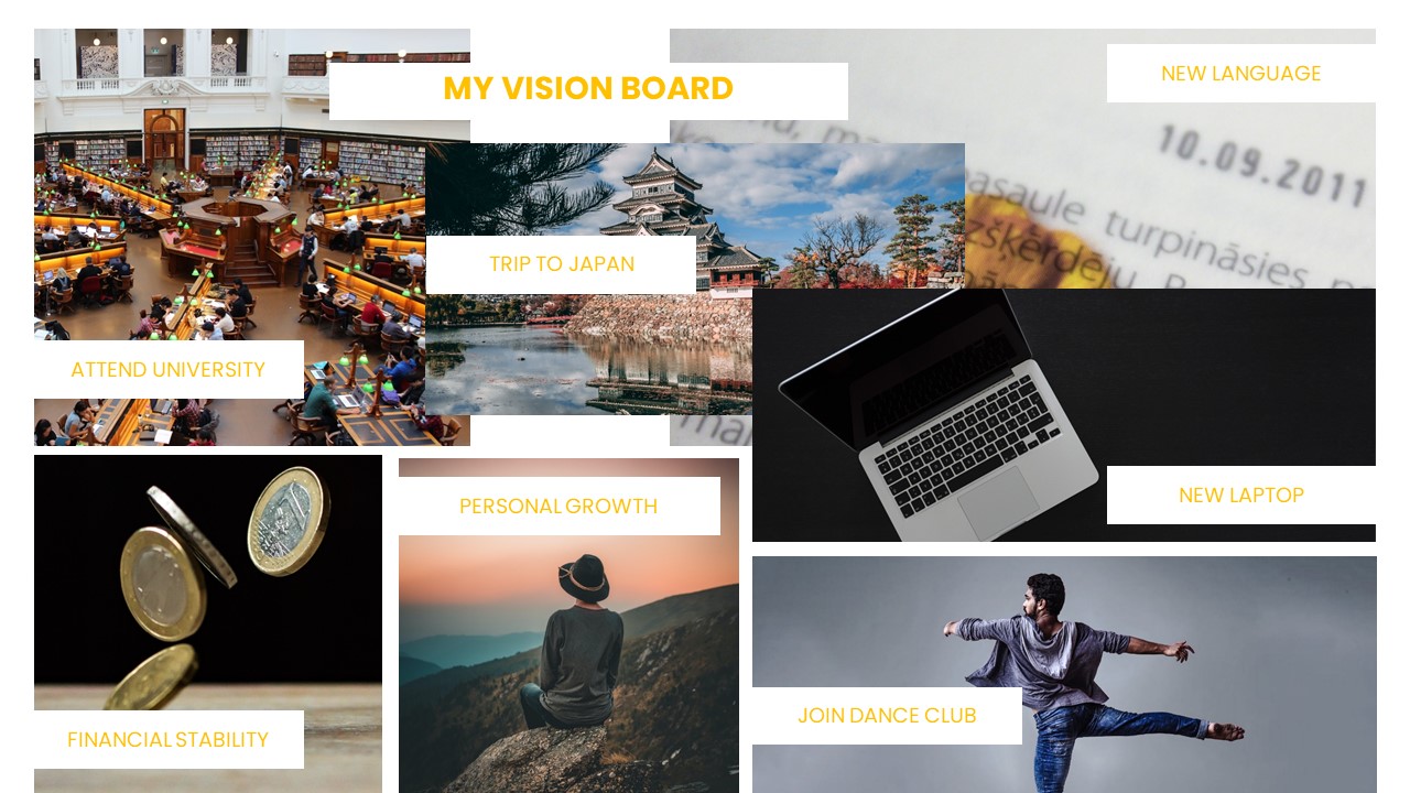 Free Digital Vision Board Template Google Docs Google Slides PowerPoint Word Apple Pages 