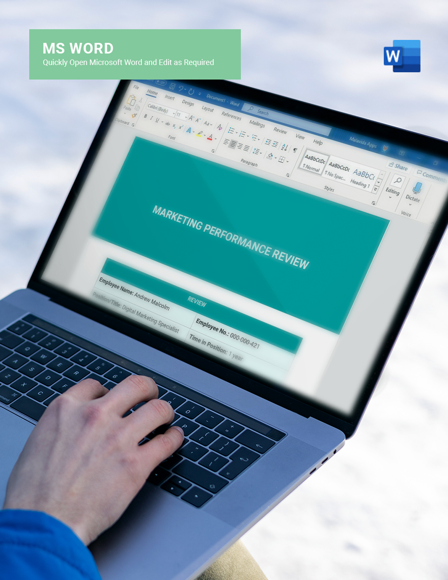 Marketing Performance Review Template Download In Word Google Docs 