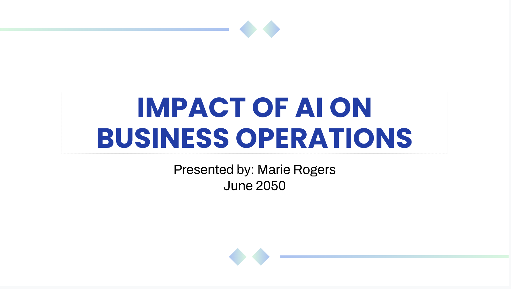 Free Research Presentation Generator: Maker Online | Template.net