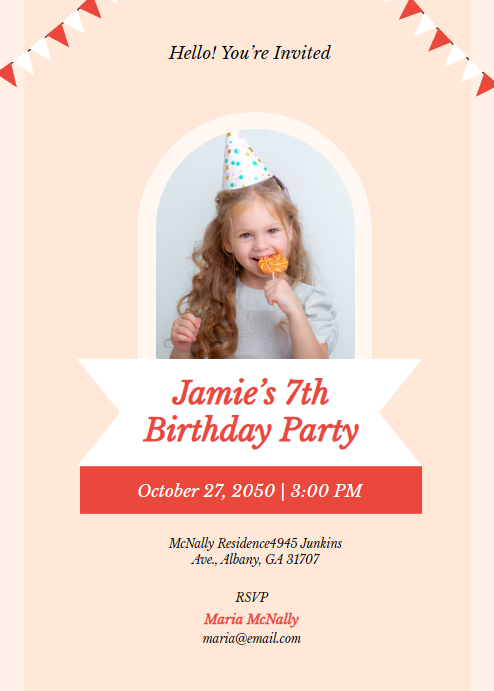 Free Birthday Invitation Generator: Make Online | Template.net
