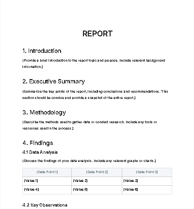 Free Report Generator: Create Online | Template.net