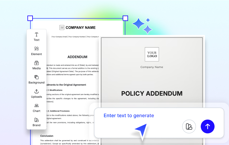 Free AI Addendum Generator, Free Addendum Maker Online