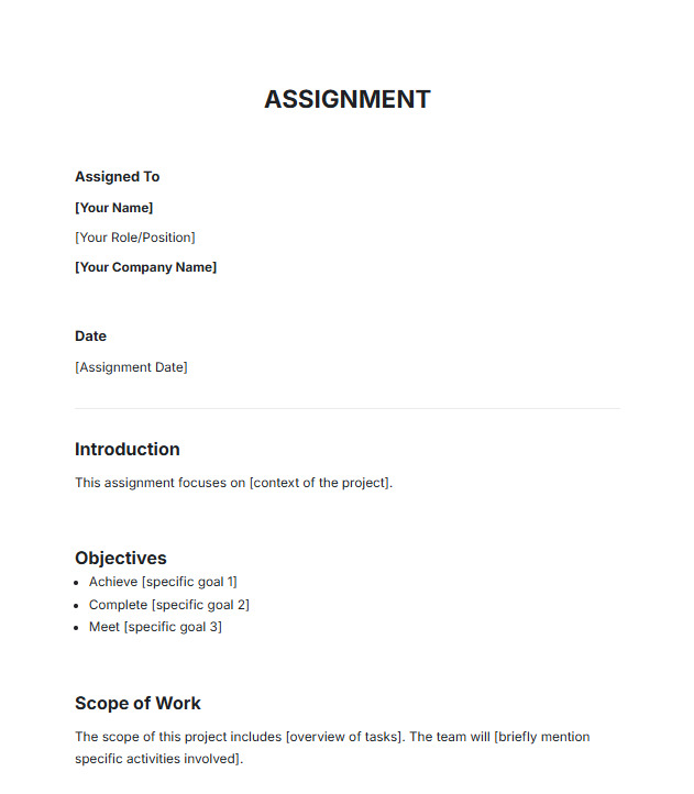 Free AI Assignment Generator, Free Assignment Maker Online